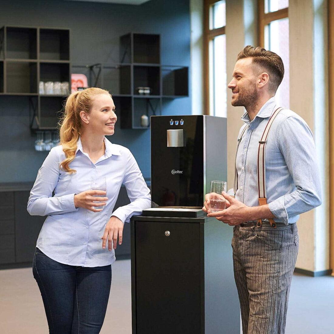 Wasserspender für Firmen & Gewerbe mieten, leasen, kaufen | welltec