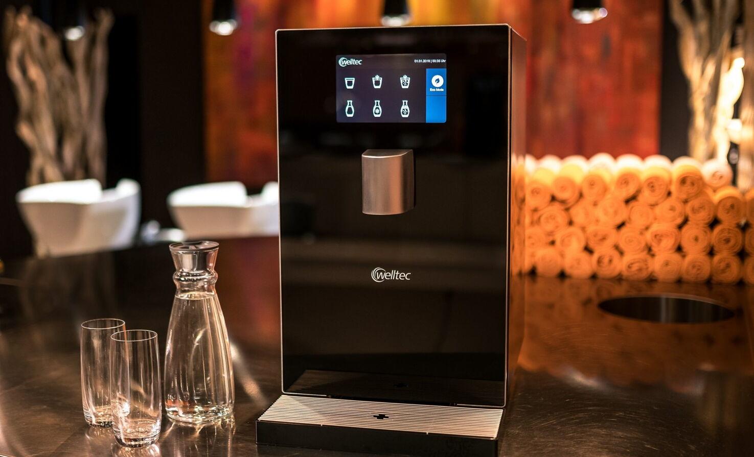 Wasserspender für Firmen & Gewerbe mieten, leasen, kaufen | welltec